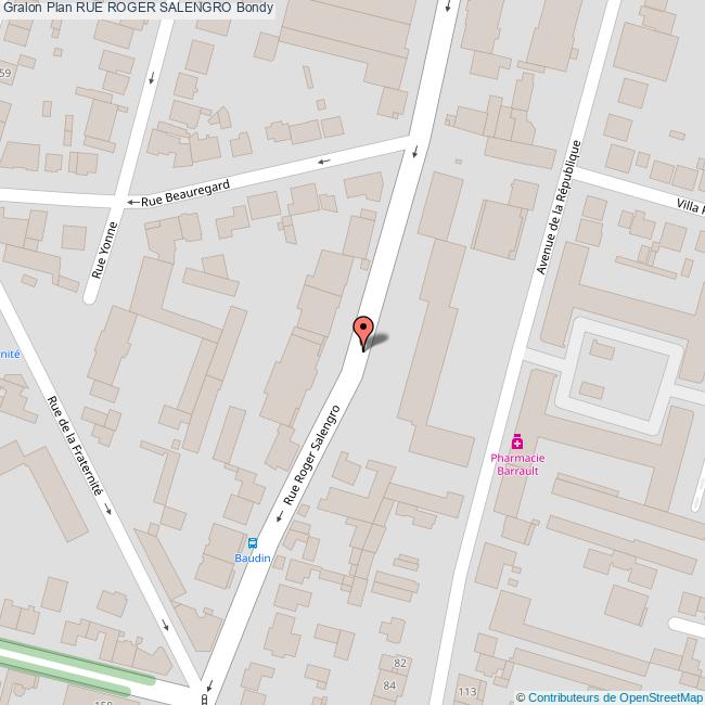 Rue ROGER SALENGRO Bondy