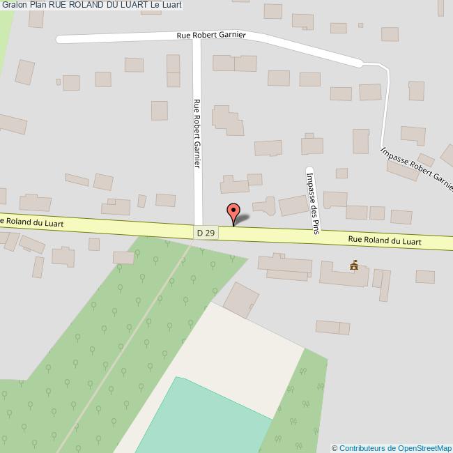 Rue ROLAND DU LUART Le Luart