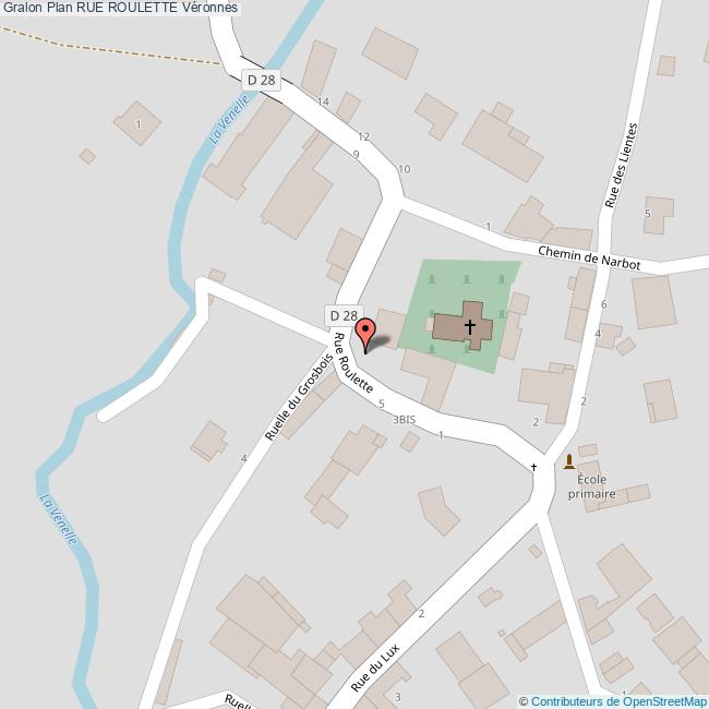 Rue ROULETTE Véronnes