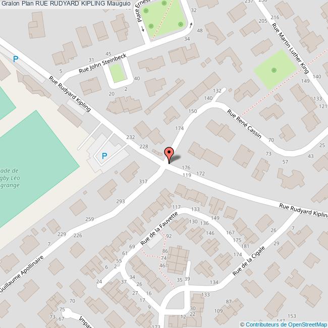 Rue RUDYARD KIPLING Mauguio
