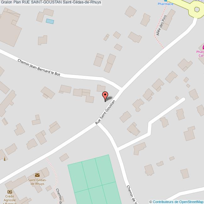 Rue SAINT-GOUSTAN Saint-Gildas-de-Rhuys