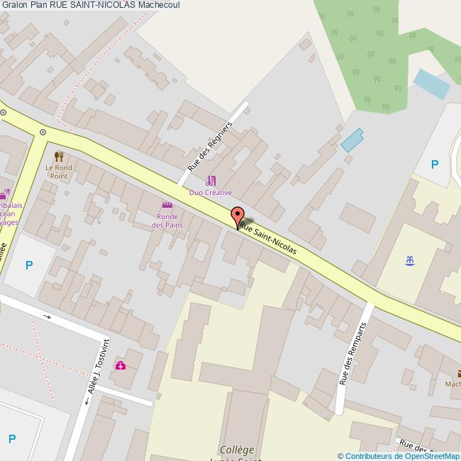 Rue SAINT-NICOLAS Machecoul