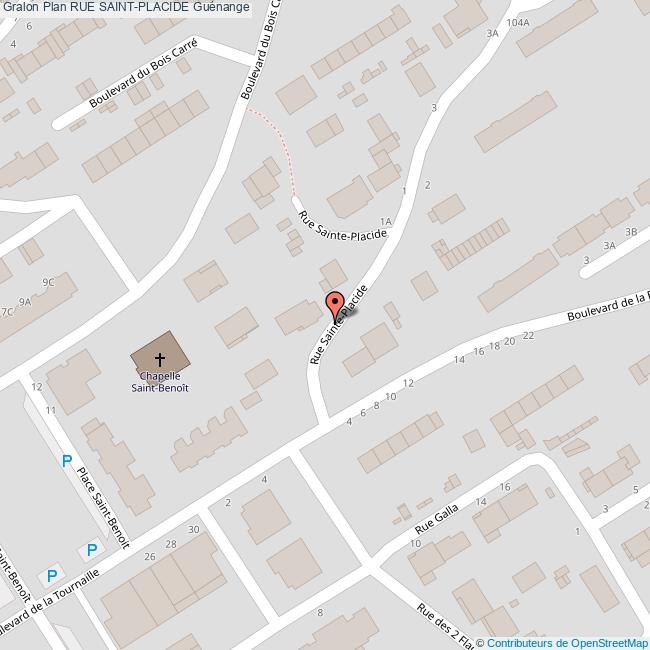 Rue SAINT-PLACIDE Guénange