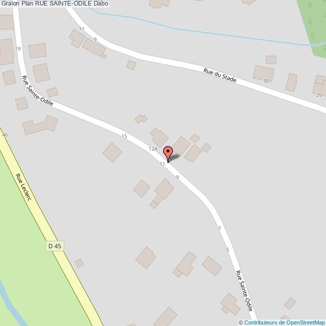 Rue SAINTE-ODILE Dabo