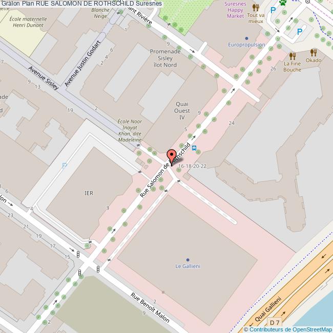 Rue SALOMON DE ROTHSCHILD Suresnes