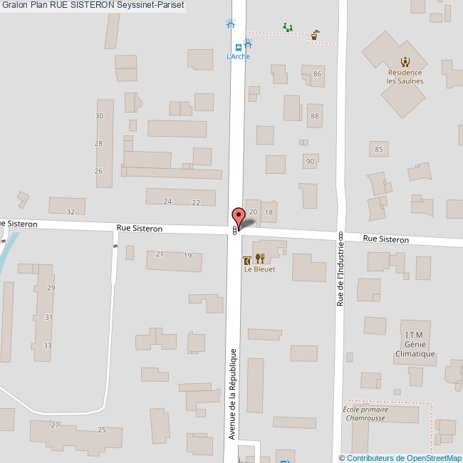 Rue SISTERON Seyssinet-Pariset