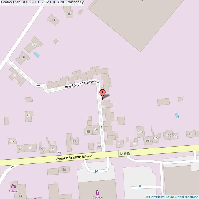 Rue SOEUR CATHERINE Parthenay