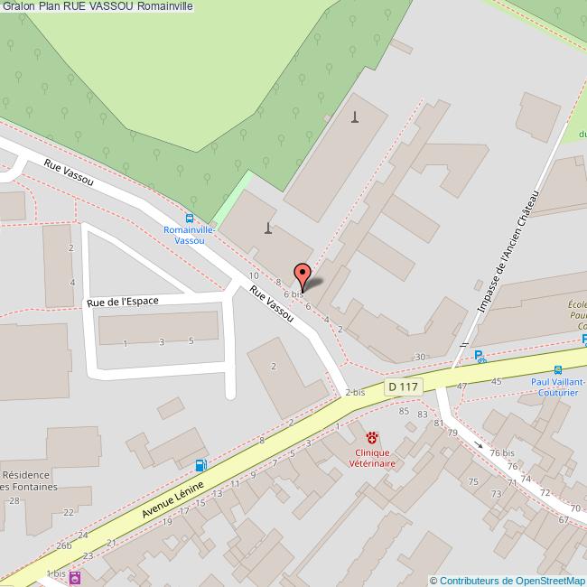 Rue VASSOU Romainville