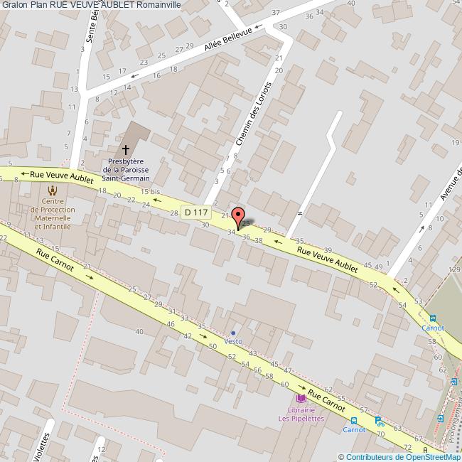 Rue VEUVE AUBLET Romainville