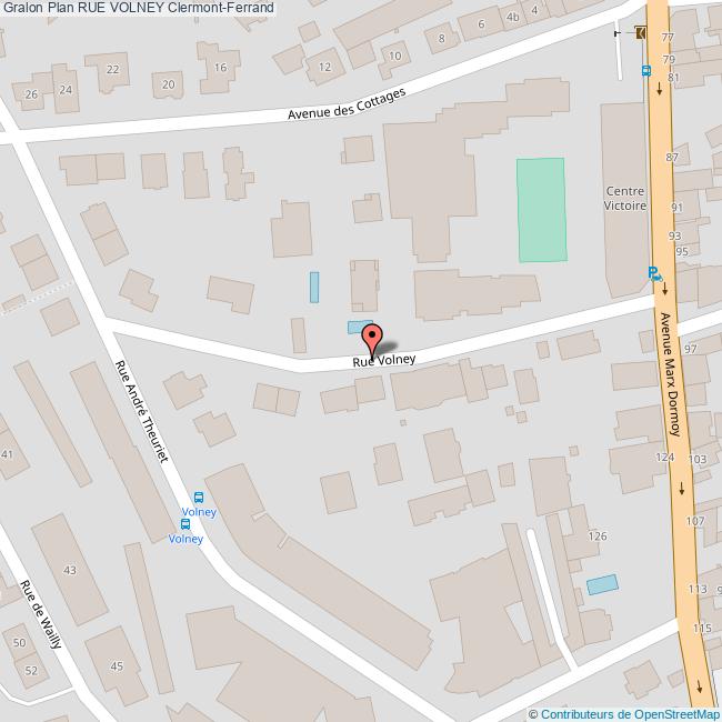 Rue VOLNEY Clermont-Ferrand