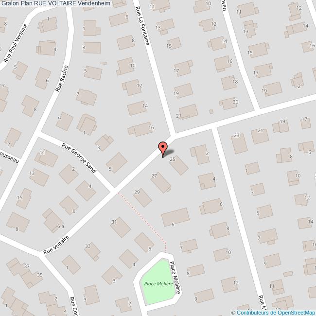 Rue VOLTAIRE Vendenheim