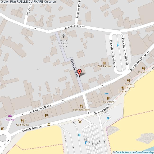 Ruelle du PHARE Quiberon