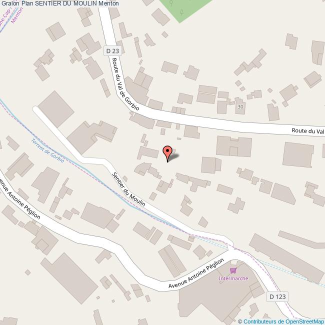 Sentier du MOULIN Menton