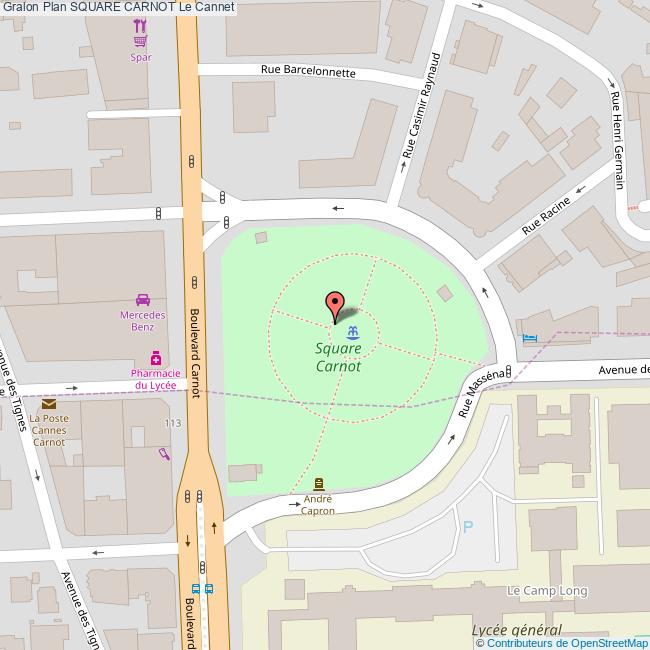 Square CARNOT Le Cannet