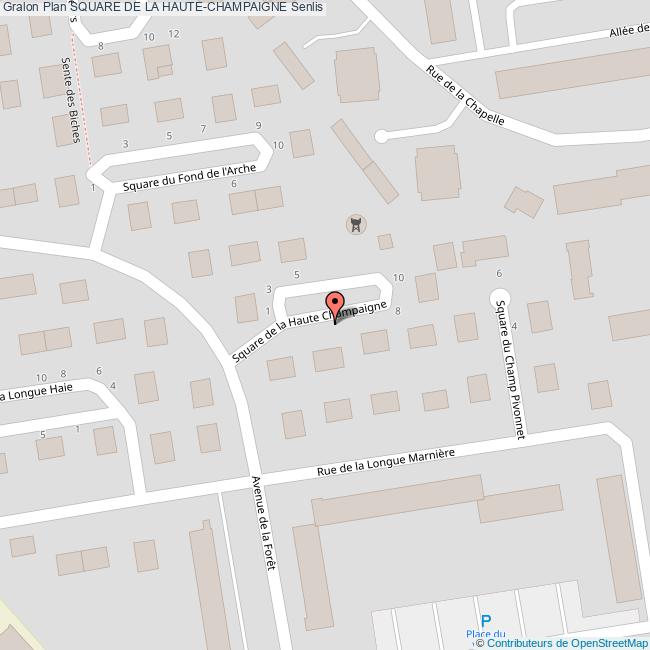 Square de la HAUTE-CHAMPAIGNE Senlis