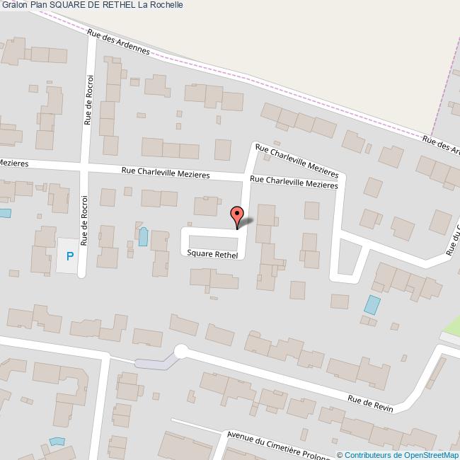 Square de RETHEL La Rochelle