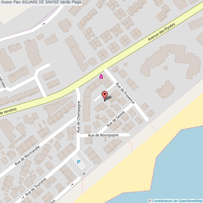 Square de SAVOIE Valras-Plage