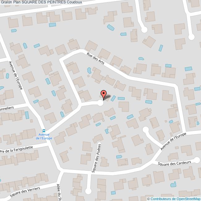 Square des PEINTRES Coudoux