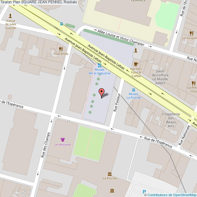 Square JEAN PENNEL Roubaix