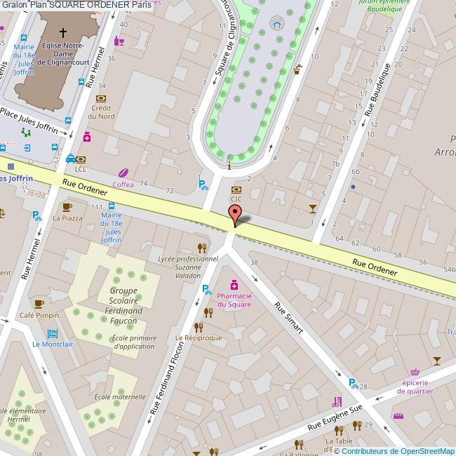 Square ORDENER Paris