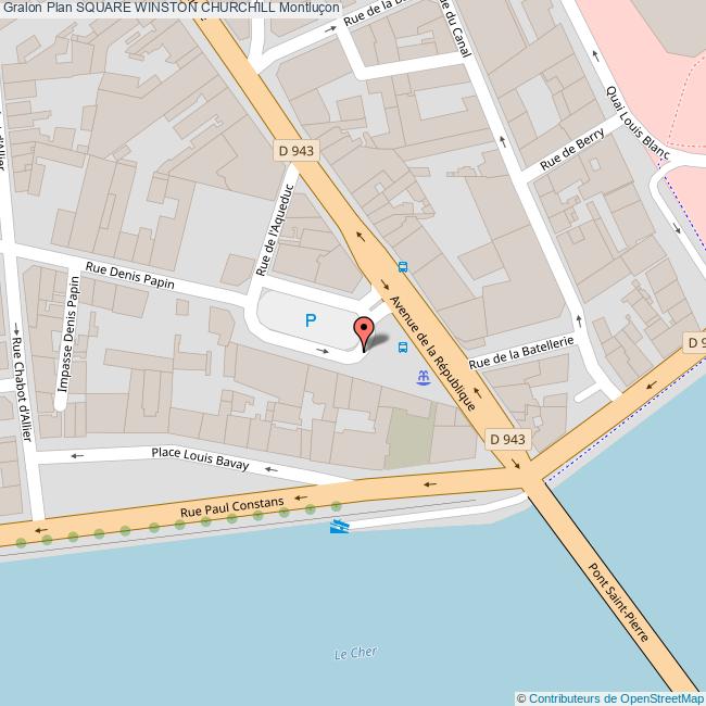 Square WINSTON CHURCHILL Montluçon