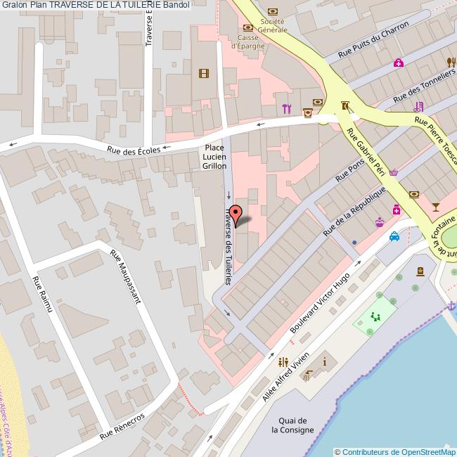 Traverse de la TUILERIE Bandol