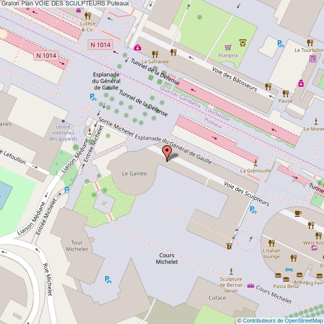 Voie des SCULPTEURS Puteaux