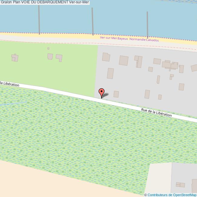 Voie du DEBARQUEMENT Ver-sur-Mer