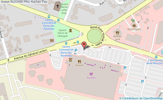 Station AUCHAN PAU essence Auchan Pau