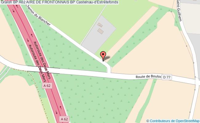 Station BP A62 AIRE DE FRONTONNAIS essence BP Castelnau-d'Estrétefonds