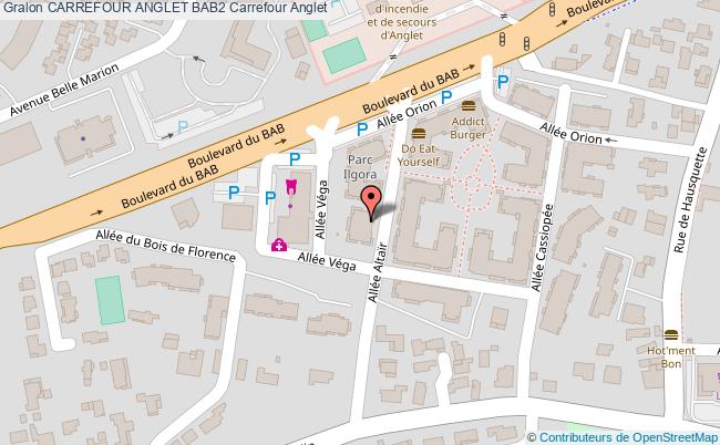 Station CARREFOUR ANGLET BAB2 essence Carrefour Anglet