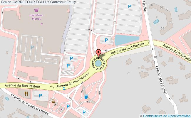 Station CARREFOUR ECULLY essence Carrefour Ecully