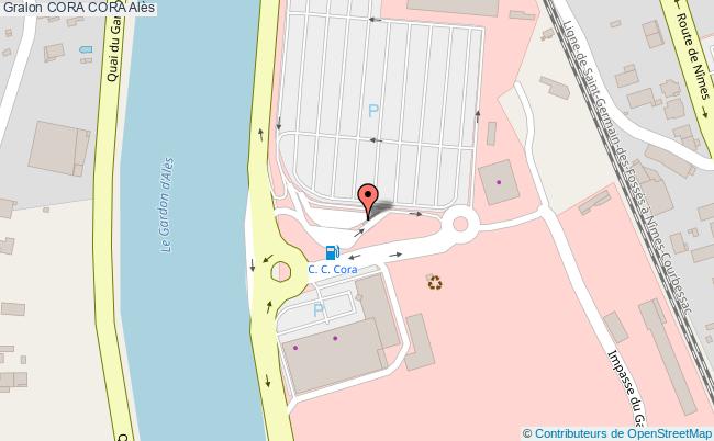 Station CORA essence CORA Alès