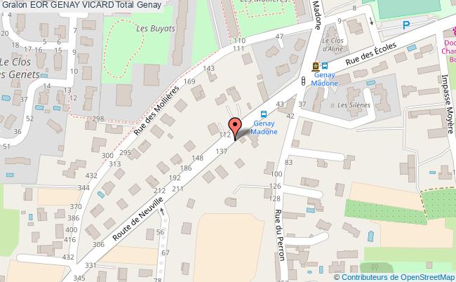 Station EOR GENAY VICARD essence Total Genay