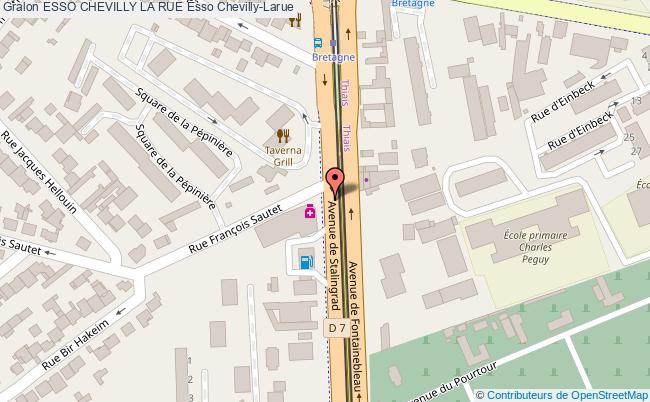 Station ESSO CHEVILLY LA RUE essence Esso Chevilly-Larue