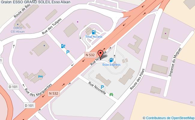 Station ESSO GRAND SOLEIL essence Esso Alixan