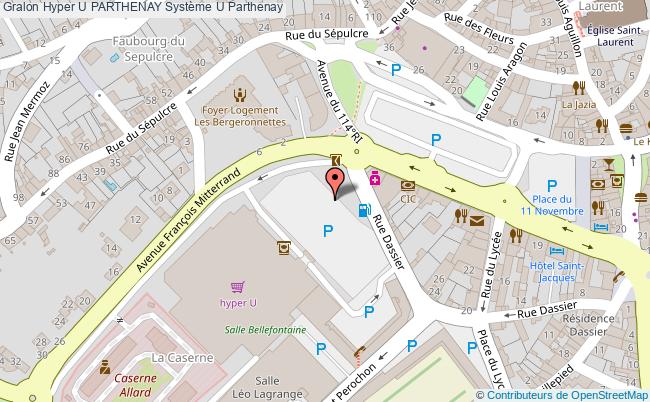 Station Hyper U PARTHENAY essence Système U Parthenay