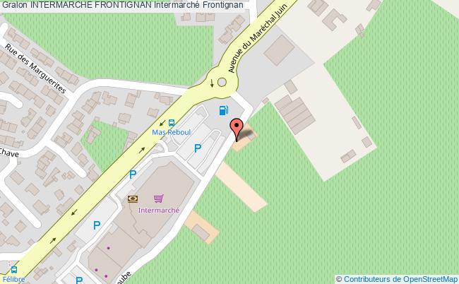 Station INTERMARCHE FRONTIGNAN essence Intermarché Frontignan