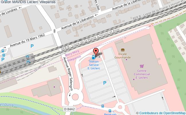 Station MAVIDIS essence Leclerc Villeparisis