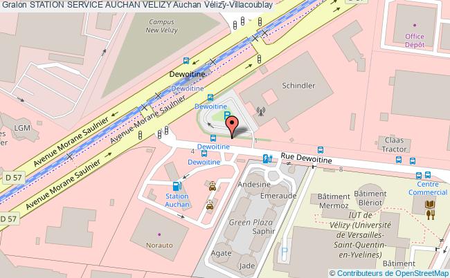 Station STATION SERVICE AUCHAN VELIZY essence Auchan Vélizy-Villacoublay