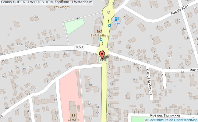 Station SUPER U WITTENHEIM essence Système U Wittenheim