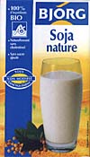 Lait de soja nature informations calories Lait de soja nature