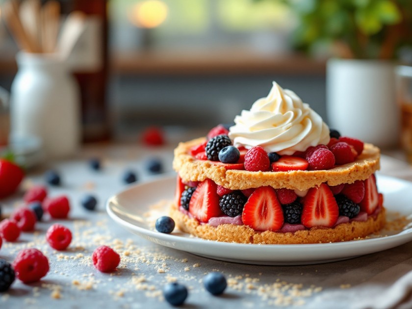 Recette Délicieuse Charlotte aux Fruits Rouges : un Dessert Rafraîchissant