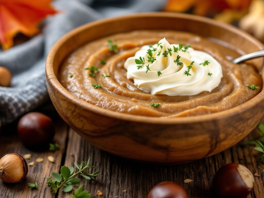 Recette Purée de Marrons Crémeuse au Beurre