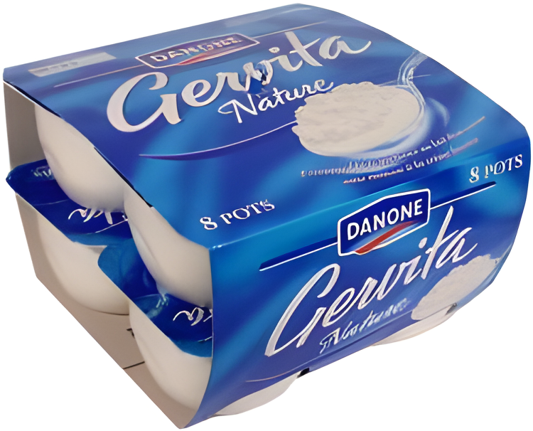Gervita nature - Informations nutritionnelles et calories