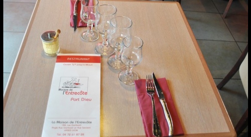 Restaurant La Maison De L'entrecôte Lyon