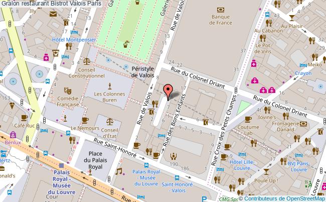 Restaurant Bistrot Valois Paris