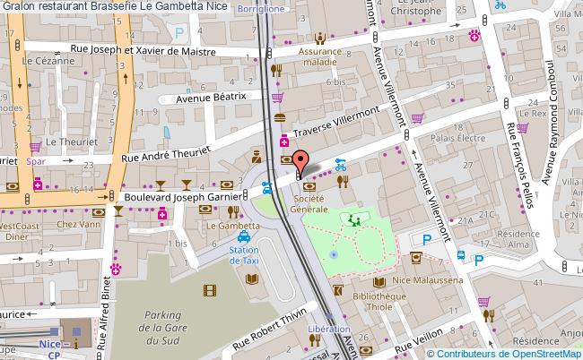 Restaurant Brasserie Le Gambetta Nice