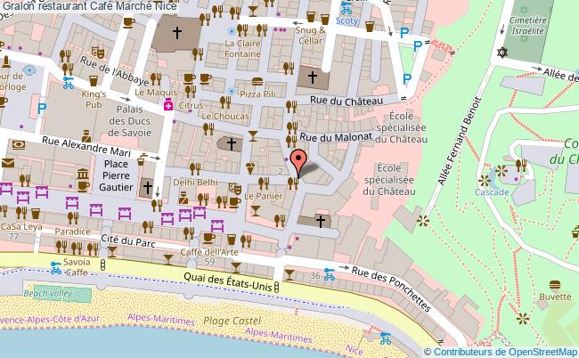 Restaurant Café Marché Nice