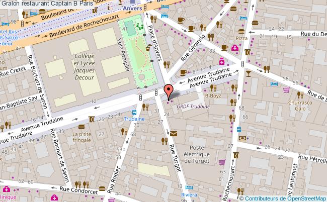 Restaurant Captain B Paris